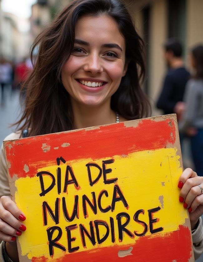 Día de Nunca Rendirse (Never Give Up Day)